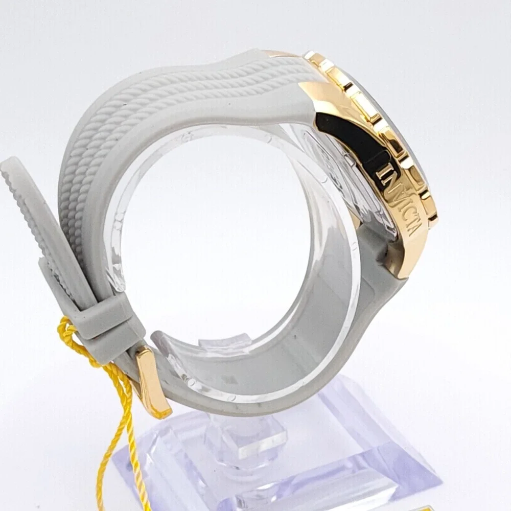 Invicta | Accessories | Invicta Angel Halo Womens Watch Gold Tone Gray ...